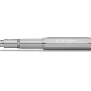 Kaweco AL Sport Gel Rollerball Pen - RAW Aluminum