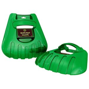 ReLeaf Leaf Scoops: Ergonomic, Large Hand Held Rakes for Fast Leaf & Lawn Grass Removal