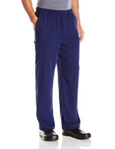 jockey men's scrubs men's seven pocket stretch scrub pant, new navy, m