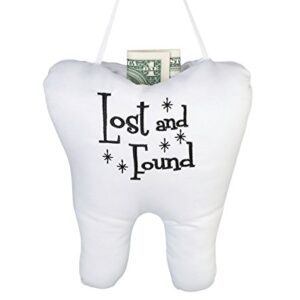 Lillian Rose Tooth Pillow, Lost and Found, 6.5" x 7.5"