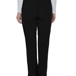 Grey's Anatomy Signature Women's 3 Pocket Low Rise Scrub Pant, Black, Medium