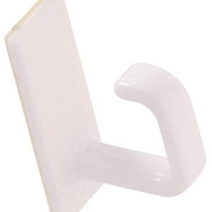 Hardware Essentials 852974 White Adhesive Cup Hook 6-Pack