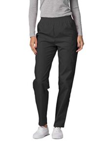 adar universal scrubs for women - tapered utility cargo scrub pants - 503 - pewter - xl