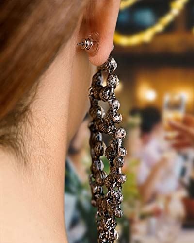 Most Secure Earring Back by Chrysmela Platinum Patented technology automatically fit and lock all types of earring posts Replace screw backs, La Pousset, butterfly backs