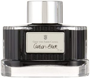 graf von faber-castell ink bottle - carbon black