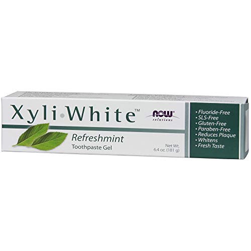 Now Foods Xyliwhite, Refreshmint, 6.4 Ounce (Pack of 4)