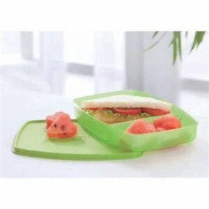 Tupperware Classic Slim Lunch Box, Green (189)