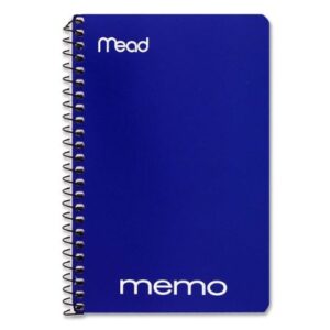 wire-bound memo book, 4 x 6-in., 40-ct.