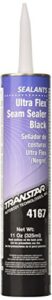 transtar 4167 ultra flex black seam sealer - 11 oz.