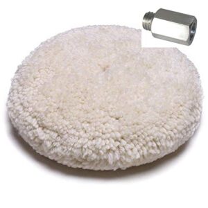 hi-tech industries double sided wool buffing pad (hit-hb777)