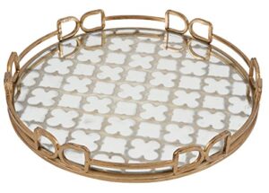 a&b home retro serving tray, 16 by 2-inch