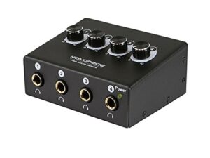 monoprice 615220 4-channel headphone amplifier