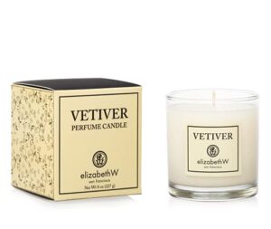 elizabethw vetiver soy jar candle