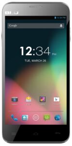 blu dash 5.0 d410a unlocked dual sim gsm phone (grey)