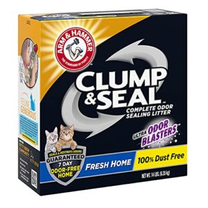 ARM & HAMMER Clump & Seal Cat Litter, Fresh Scent 14lb