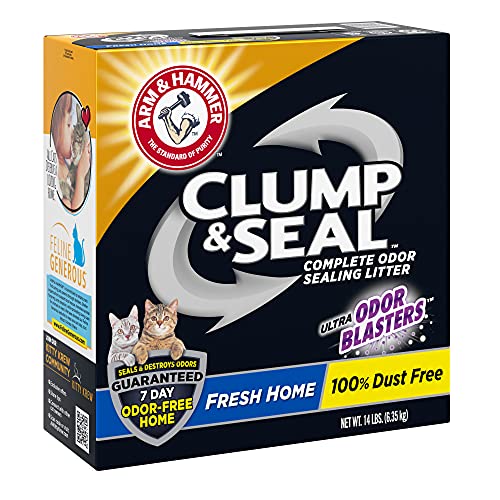 ARM & HAMMER Clump & Seal Cat Litter, Fresh Scent 14lb