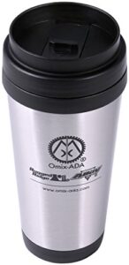 rugged ridge 12595.09 travel mug, stainless steel , gray