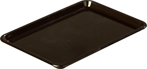 Carlisle FoodService Products 302203 Standard Tip Tray, 6-1/2" x 4-1/2", Black