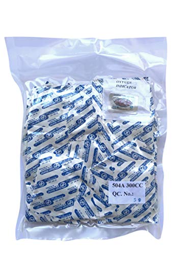 OxyFree 100-300cc Oxygen Absorbers (5 Packs of 20ea.) for Vacuum Seal or Mylar Bag Food Storage