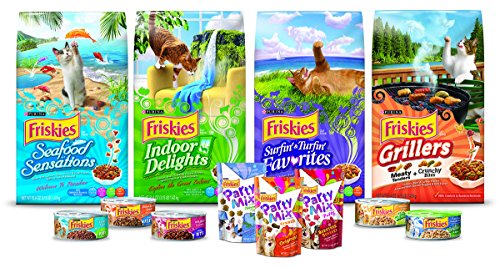 Friskies Wet Cat Food, Classic Pate, 3-Flavor Variety Pack, 5.5-Ounce Can, Pack of 12