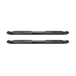 Westin 21-23725 Pro Traxx 4 Oval Nerf Step Bars fits 2014-2018 Silverado Sierra 1500 Crew Cab 2015-2019 Silverado Sierra 2500 3500 Crew Cab Black 1 Pair