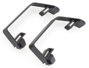 traxxas 5833 low cg nerf bars model car parts, black, 2.5 x 1.15 mm