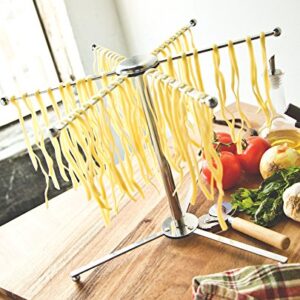 Fox Run Pasta Drying Rack, 14.13 x 14.13 x 10.75 inches, Metallic