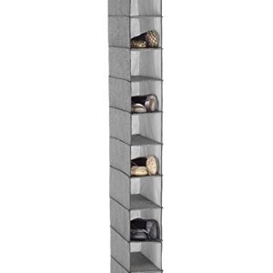 Whitmor Hanging Shoe Shelves - Crosshatch Gray