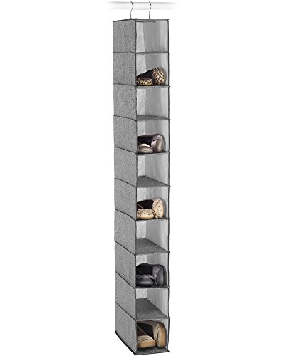 Whitmor Hanging Shoe Shelves - Crosshatch Gray