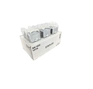 genuine konica minolta 14yk (sk602) staple cartridge, box of 3