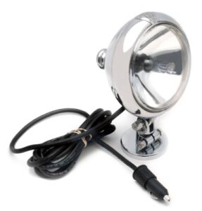 unity ag-m-h chrome 6" diameter 50w halogen spot decklight with magnetic bracket