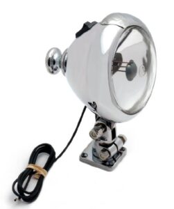 unity 5ag-s-4700 chrome 5" diameter 100w spot/flood decklight with square bracket