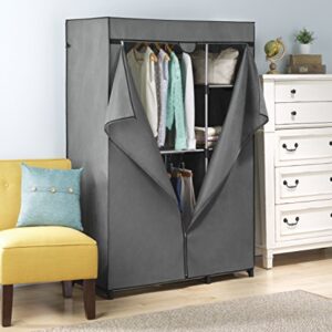 Whitmor Deluxe Utility Closet - 5 Extra Strong Shelves - Removable Cover