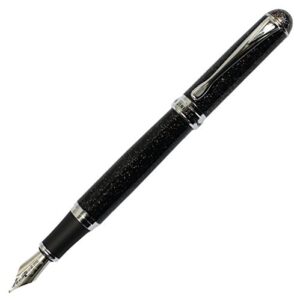 gullor advanced jinhao medium fountain pen x750 black night sky pattern