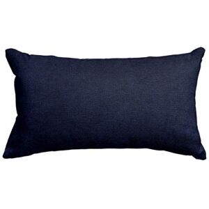 majestic home goods navy villa indoor small throw pillow 20" l x 5" w x 12" h