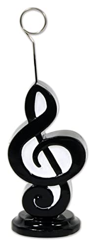 Beistle 54752 1-Pack Musical Note Photo/Balloon Holder