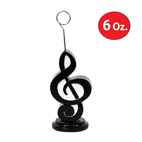 Beistle 54752 1-Pack Musical Note Photo/Balloon Holder