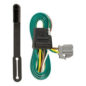 curt 56210 vehicle-side custom 4-pin trailer wiring harness, fits select chevrolet equinox, gmc terrain