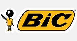 Bic Ultra Round Stic Grip Ball Point Pens, Medium Point, 1.2 mm, Black Ink (48 Pens)