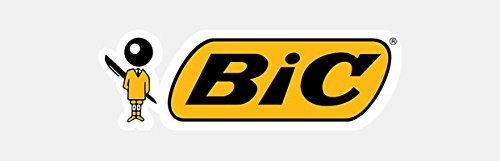 Bic Ultra Round Stic Grip Ball Point Pens, Medium Point, 1.2 mm, Black Ink (48 Pens)