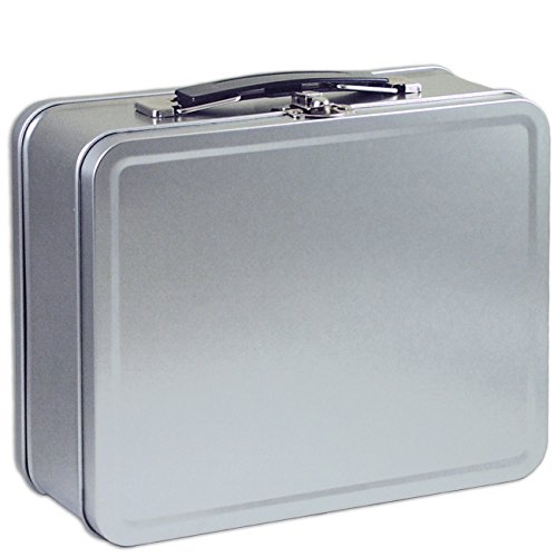 Plain Metal Medium Size Lunch Box