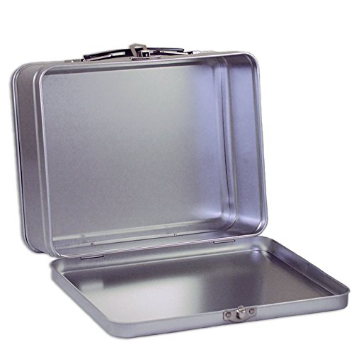 Plain Metal Medium Size Lunch Box