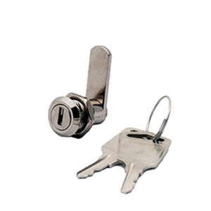 FJM Security Products FJM-0120 FJM-0210 Miniature Cam Lock, Chrome