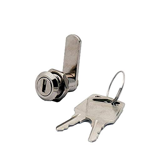 FJM Security Products FJM-0120 FJM-0210 Miniature Cam Lock, Chrome