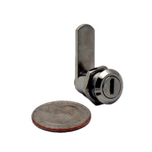 FJM Security Products FJM-0120 FJM-0210 Miniature Cam Lock, Chrome