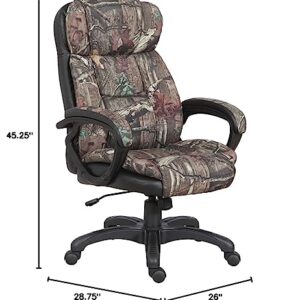 Office Stor Executive Style Chair, Mossy Oak