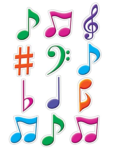 Teacher Created Resources 5482 Musical Notes Mini Accents