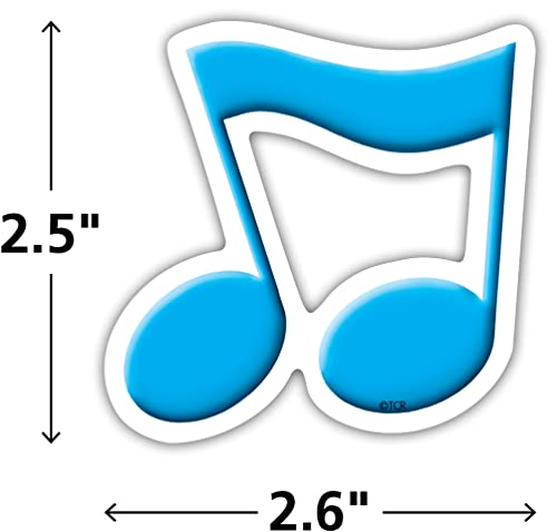 Teacher Created Resources 5482 Musical Notes Mini Accents