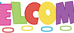 Teacher Created Resources Chevron Welcome Bulletin Board