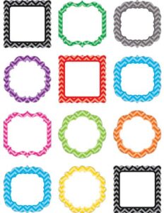 teacher created resources 5525 chevron frame mini accents